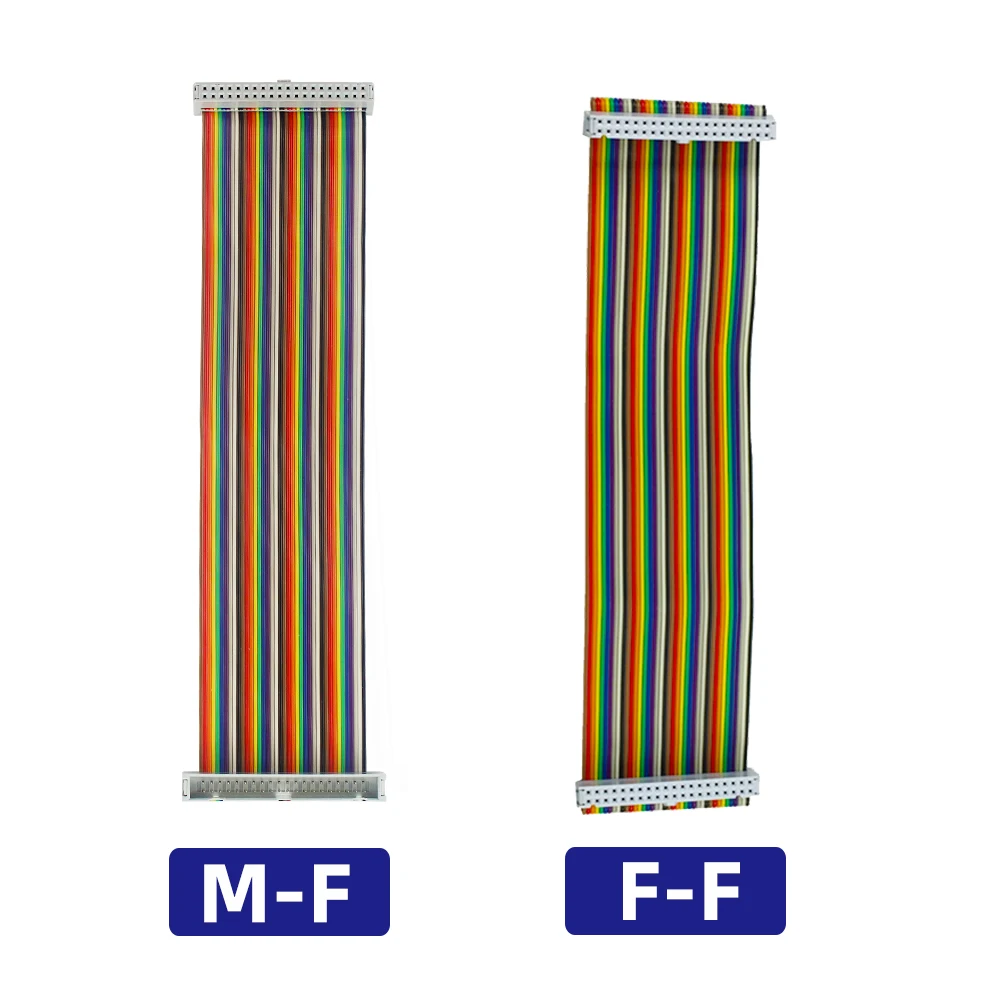 Raspberry Pi 40 Pin GPIO Cable Male to Femal Or Female to Female ...