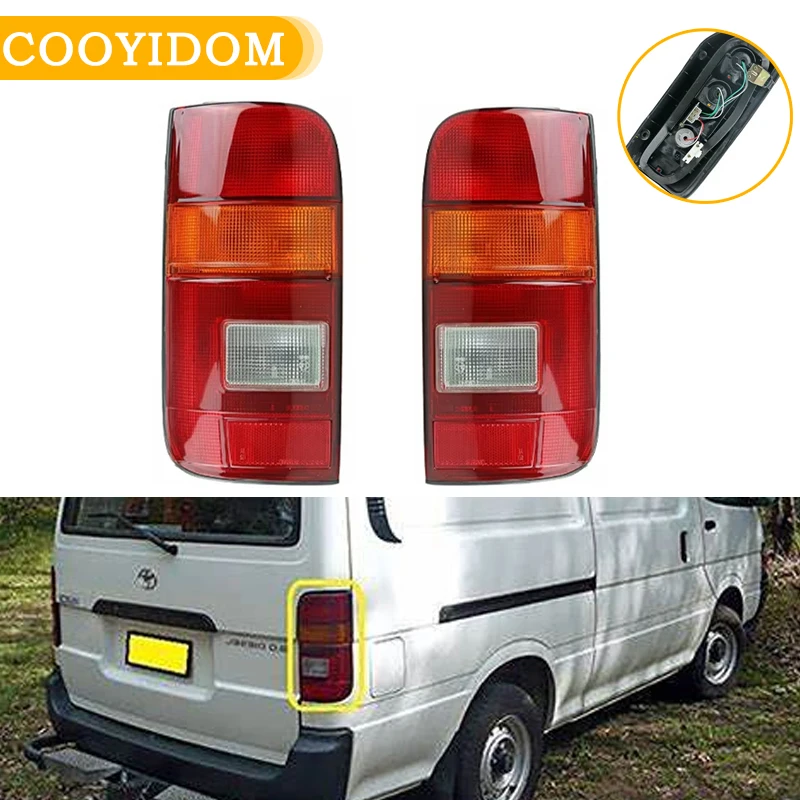 Tail-Rear-Light-Brake-Stop-Lights-Lamp-Taillight-For-Toyota-Hiace-Van ...