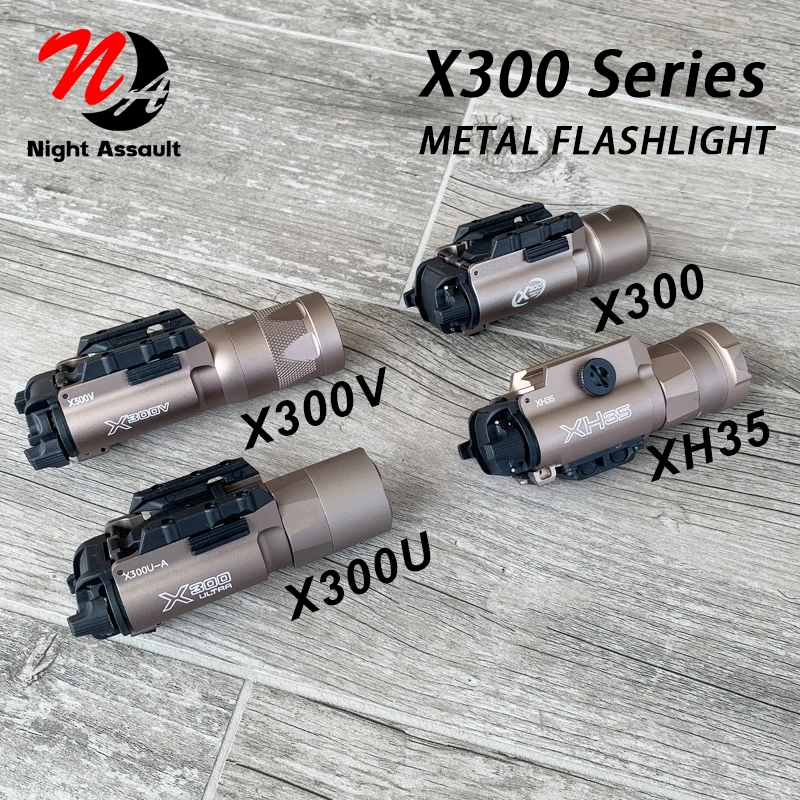 Tactical Surefir X300U X300 Ultra XH35 X300V Metal Pistol Scout Light ...