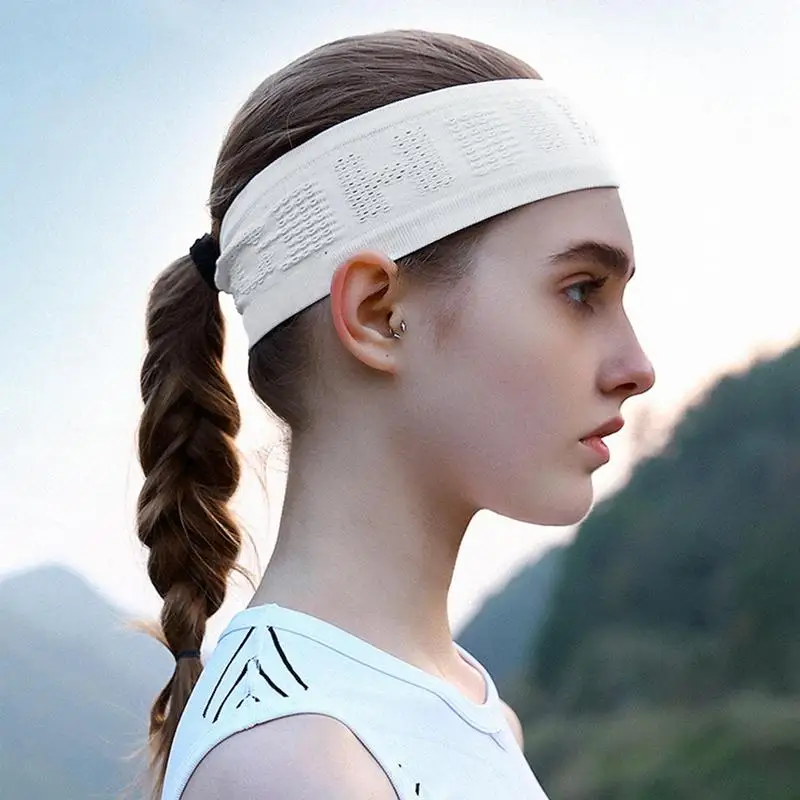 Soft Elastic Sports Headbands For Men Woman Gym Yoga Sweat Hair Bands ...