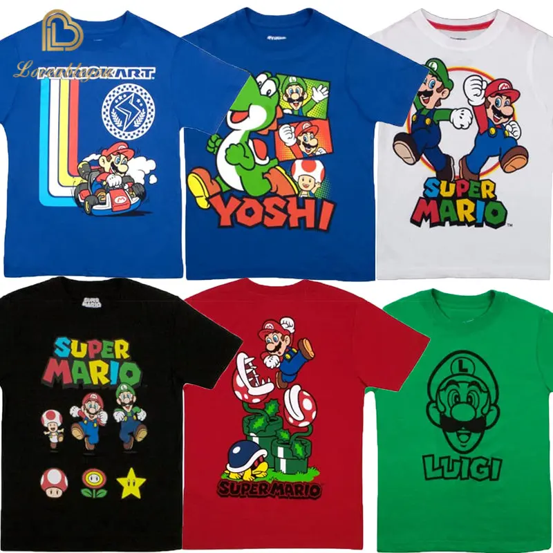 Blue Mario Shirt