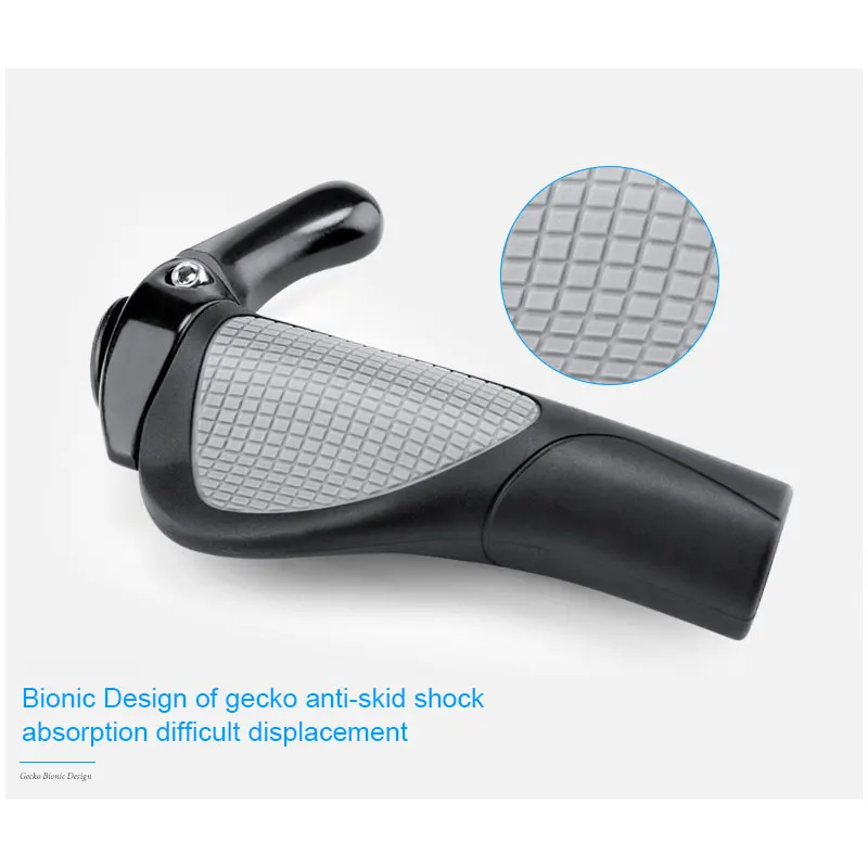 BIKING-Ergonomic-Grip-Lock-on-Handlebar-Cover-MTB-Mountain-Cycling-Anti ...