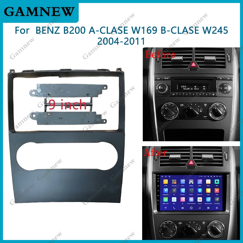 9-Inch-Car-Frame-Fascia-Adapter-Android-Radio-Dash-Fitting-Panel-Kit ...