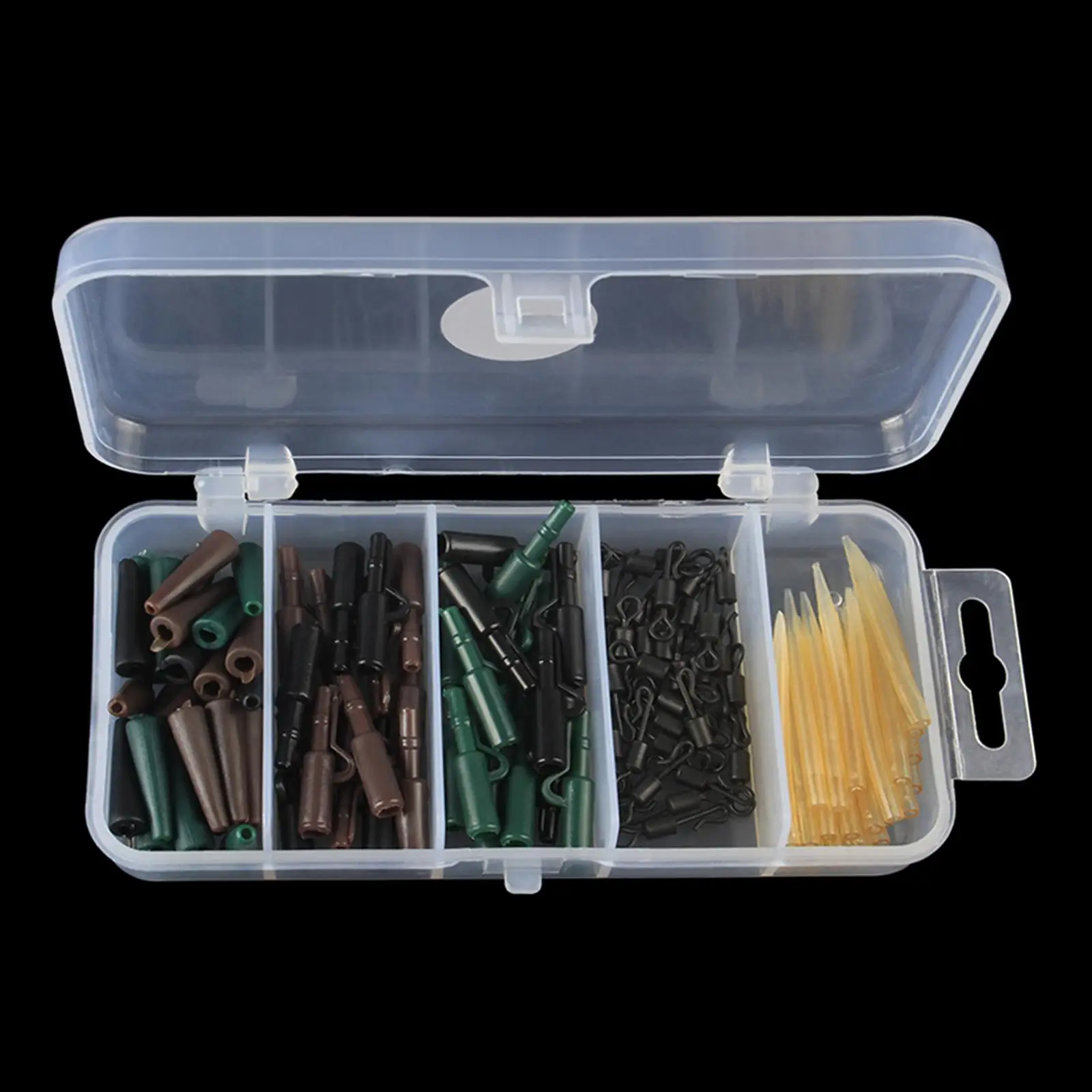 120pcs Carp Fishing Kit Fishing Tackle Accessories Box Kit for all ...