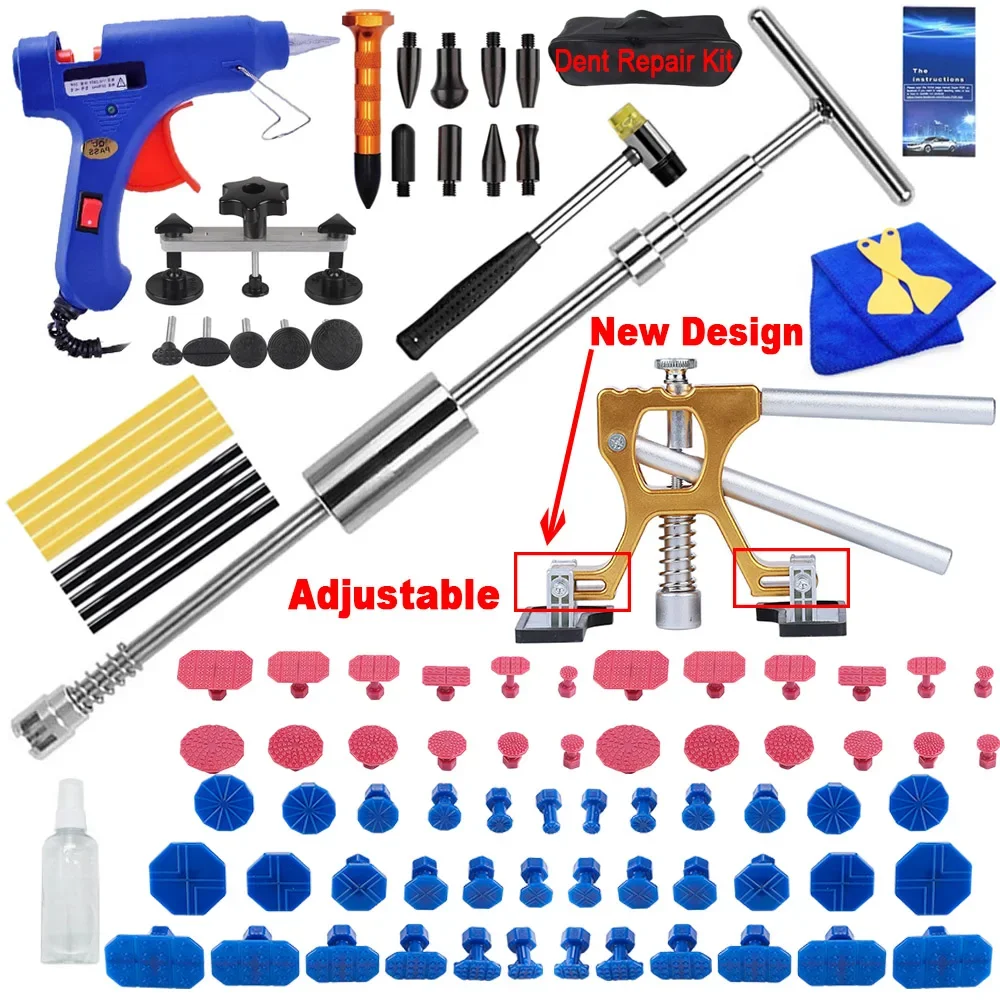 New-Adjustable-Car-Dent-Repair-Kit-Car-Body-Paintless-Dent-Removal ...
