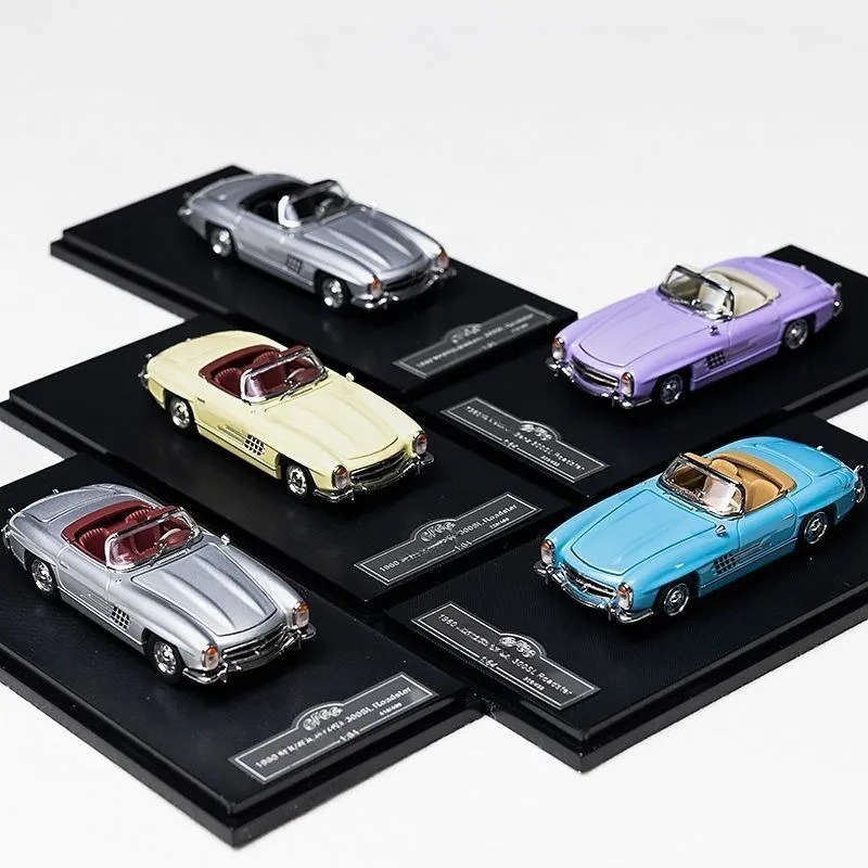 1/64 Scale 1960 300SL Roadster Alloy Diecast Metal Car Collection ...