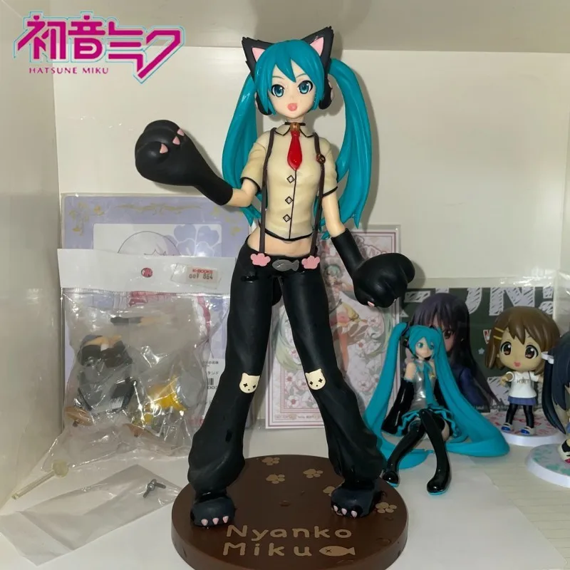 23cm-Anime-Original-Hatsune-Miku-Figure-Vocaloid-Miku-Cat-Ears-Ver-Pvc ...