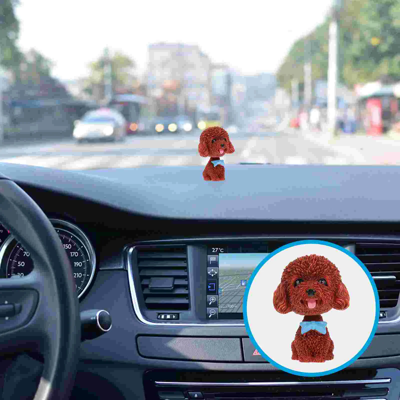 Head Dog Puppy Car Shaking Animal Toys Dashboard Model Decoration ...