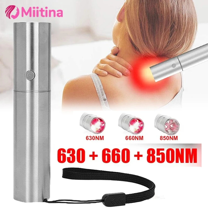 Mini therapy Device Pen Led Red Light Phototherapy Wavelength ...