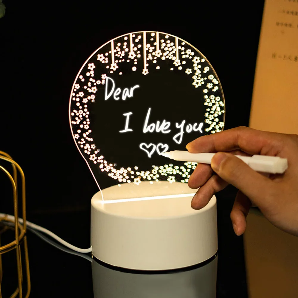Note-Board-Creative-Led-Night-Light-USB-Message-Board-Holiday-Light ...