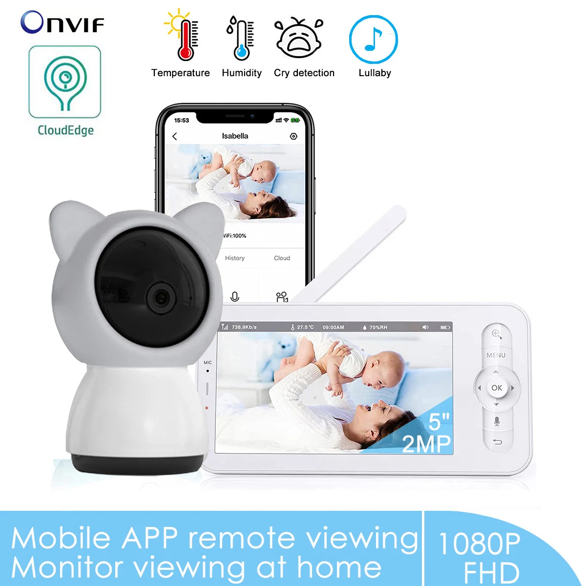 5-Inch-2K-Baby-Monitor-Babyphone-Wireles-Security-Video-Camera-Bebe ...