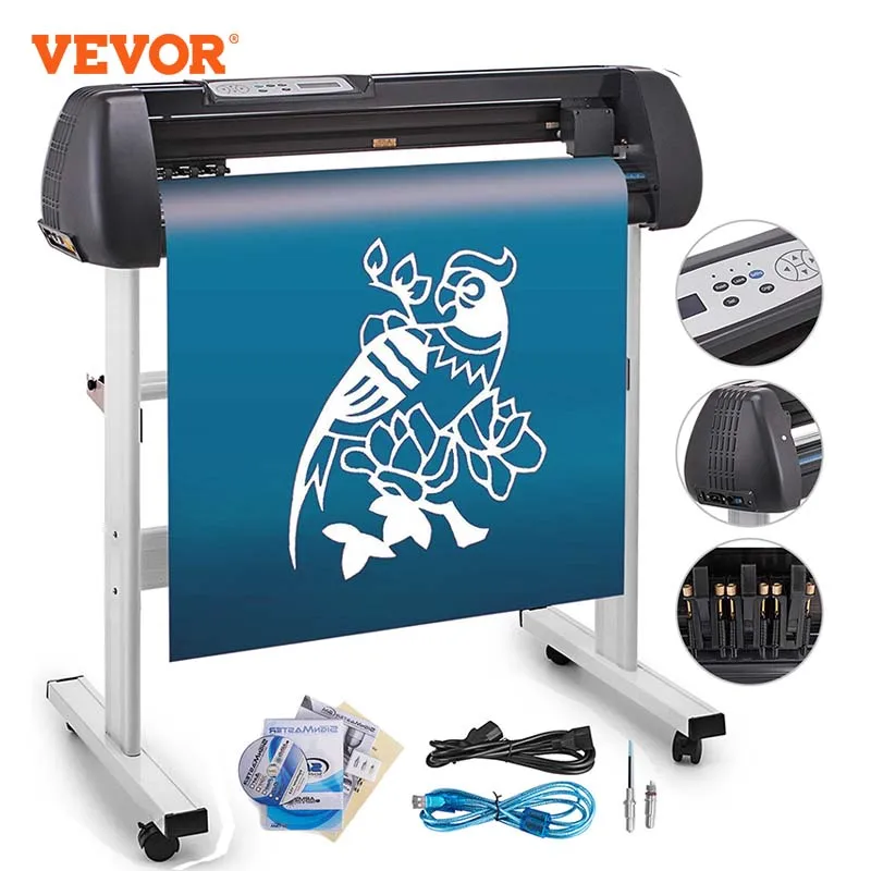 VEVOR-720mm-Patten-Plotter-Vinyl-Cutter-Sticker-Printer-Cutting-Machine ...