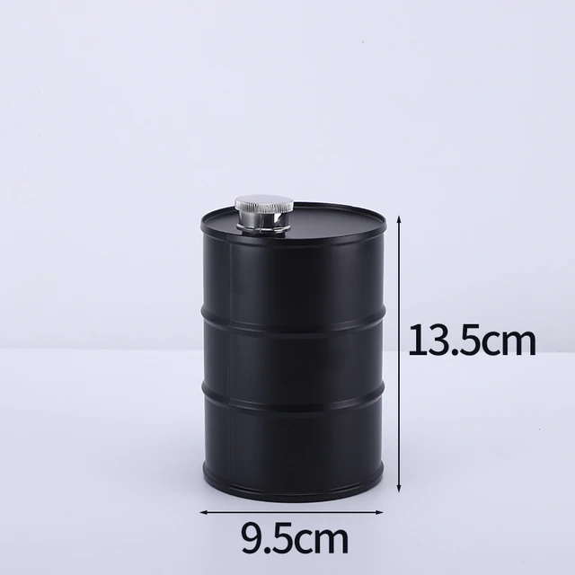 25oz Vodka Oil Drums Whisky Flagon Oil Barrel Vodka Whisky Jug Portátil ...