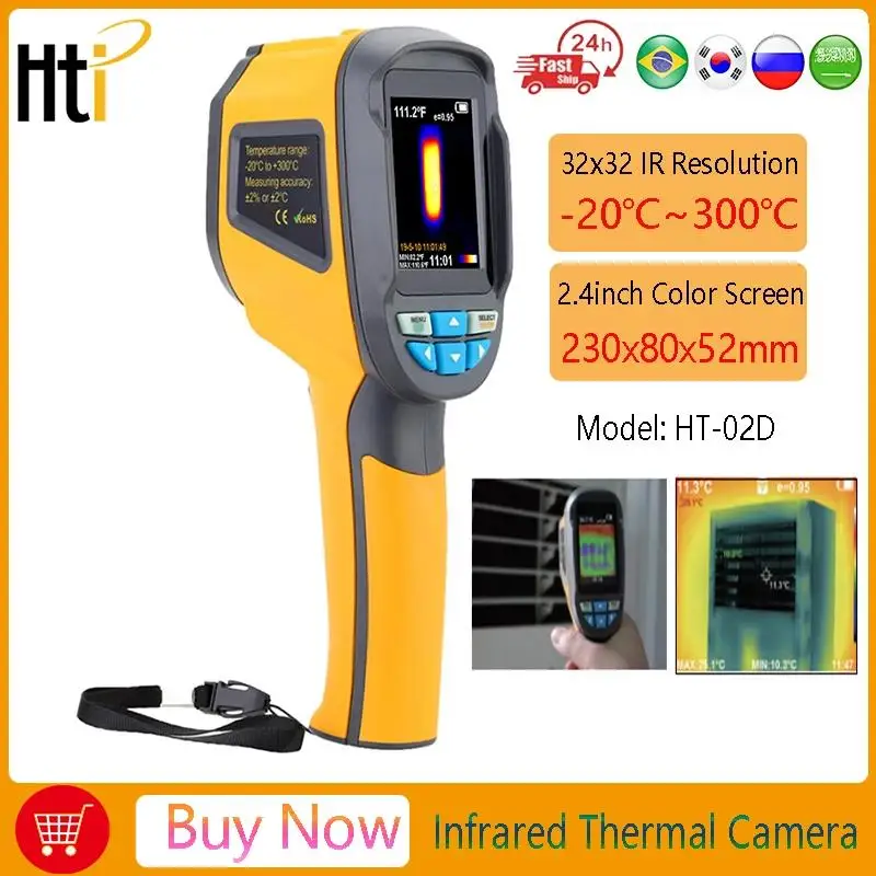 Cam-ra-d-imagerie-thermique-infrarouge-de-r-solution-de-HTI-32-32-HT ...