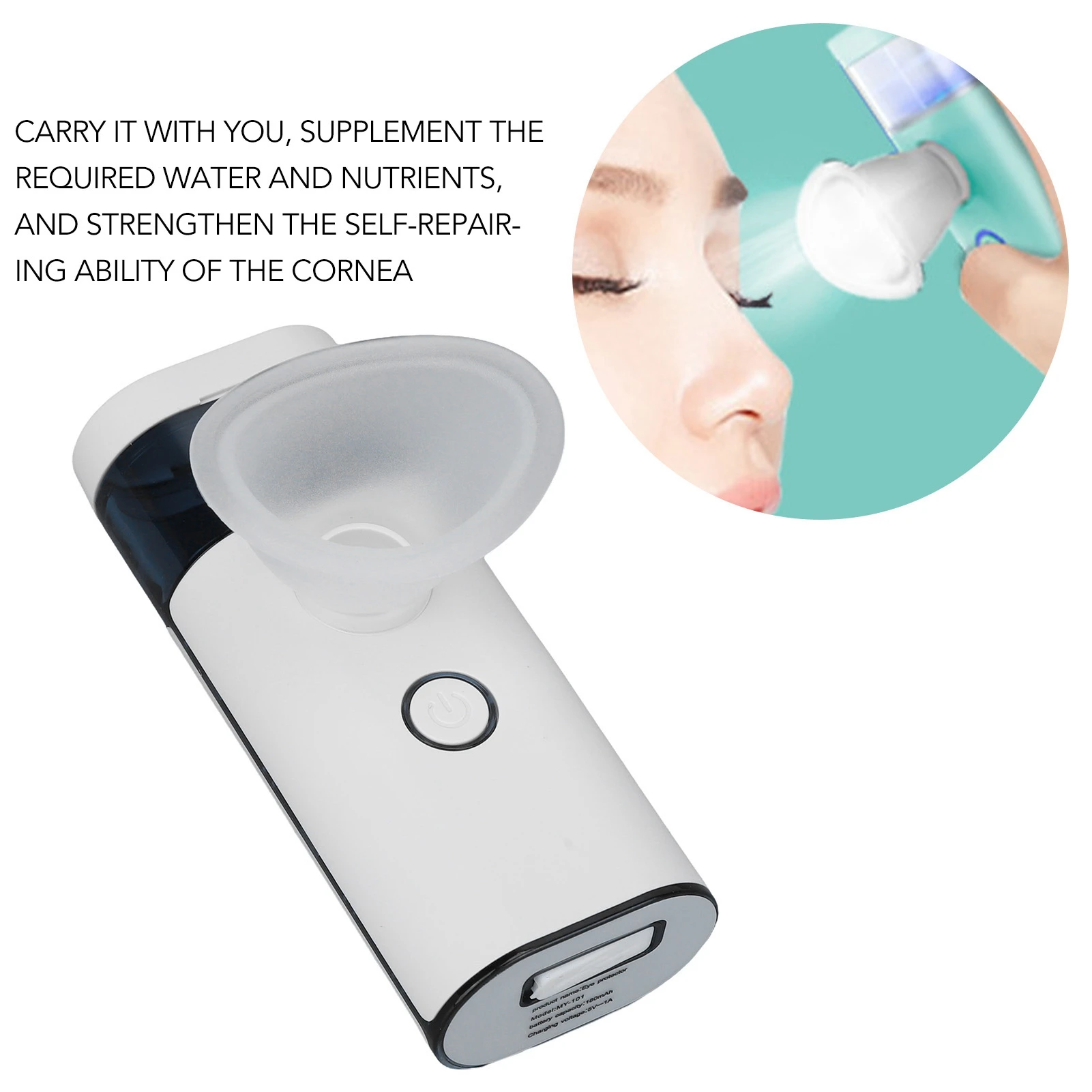 Eye Nebulizer Portable Rechargeable Massage Moisturizing Atomization ...