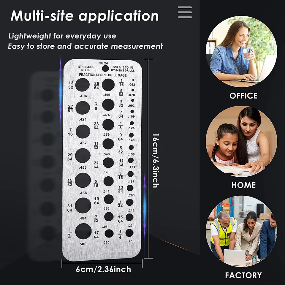 Machinist Drill Bit Chart