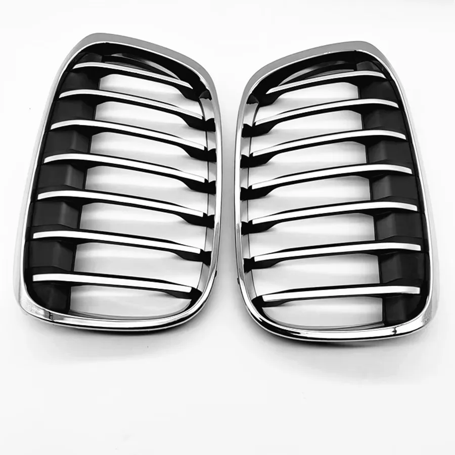 Radiator-Right-Left-Grille-Network-Line-for-BMW-X1-F48-OE-51117383365 ...