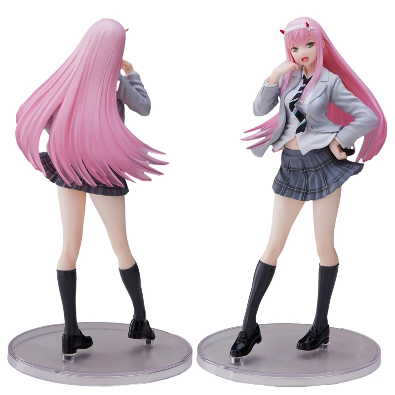 18cm-DARLING-in-the-FRANXX-Anime-Figure-Zero-Two-Action-Figure-Uniforms ...