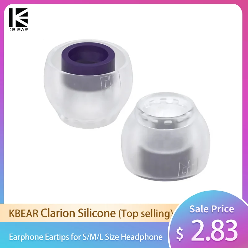 TRI-Clarion-Silicone-1-Pairs-Earphone-Eartips-for-S-M-L-Size-Headphone ...
