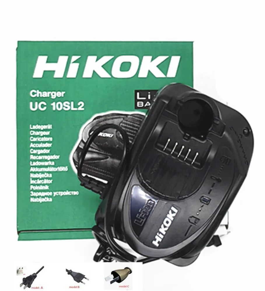220 240V HITACHI HIKOKI UC10SL2 Charger 10.8V 12V BCL1015 BCL1030 BC10DAL DS10DF DB10DL Li ion ...