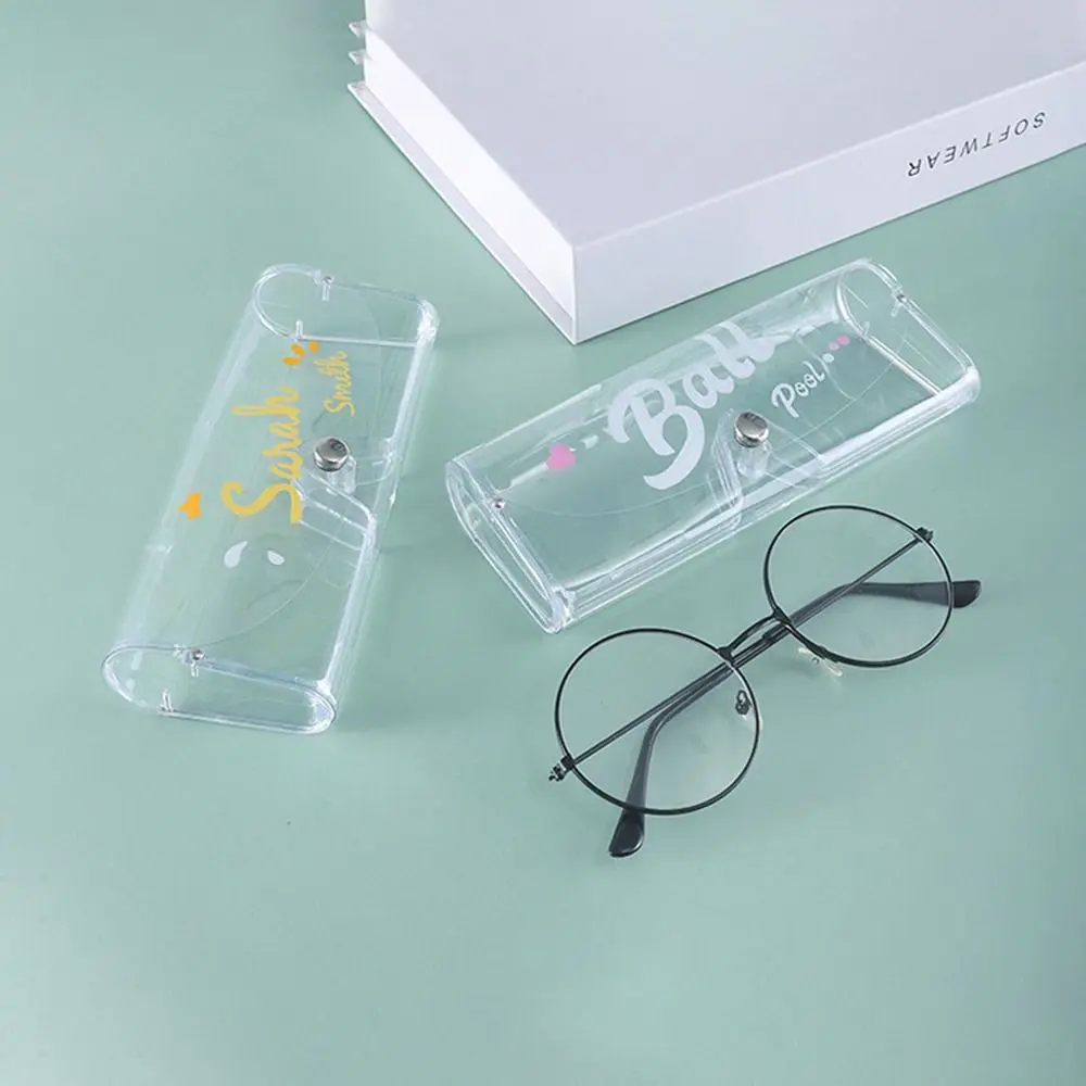 Big-Transparent-Glasses-Case-Matte-PVC-Eyeglasses-Case-Student-Myopia ...