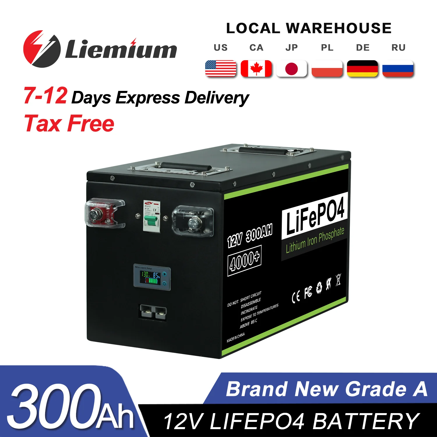 New-12V-24V-48V-100Ah-200Ah-280Ah-300Ah-400Ah-LiFePO4-Battery-Built-in ...