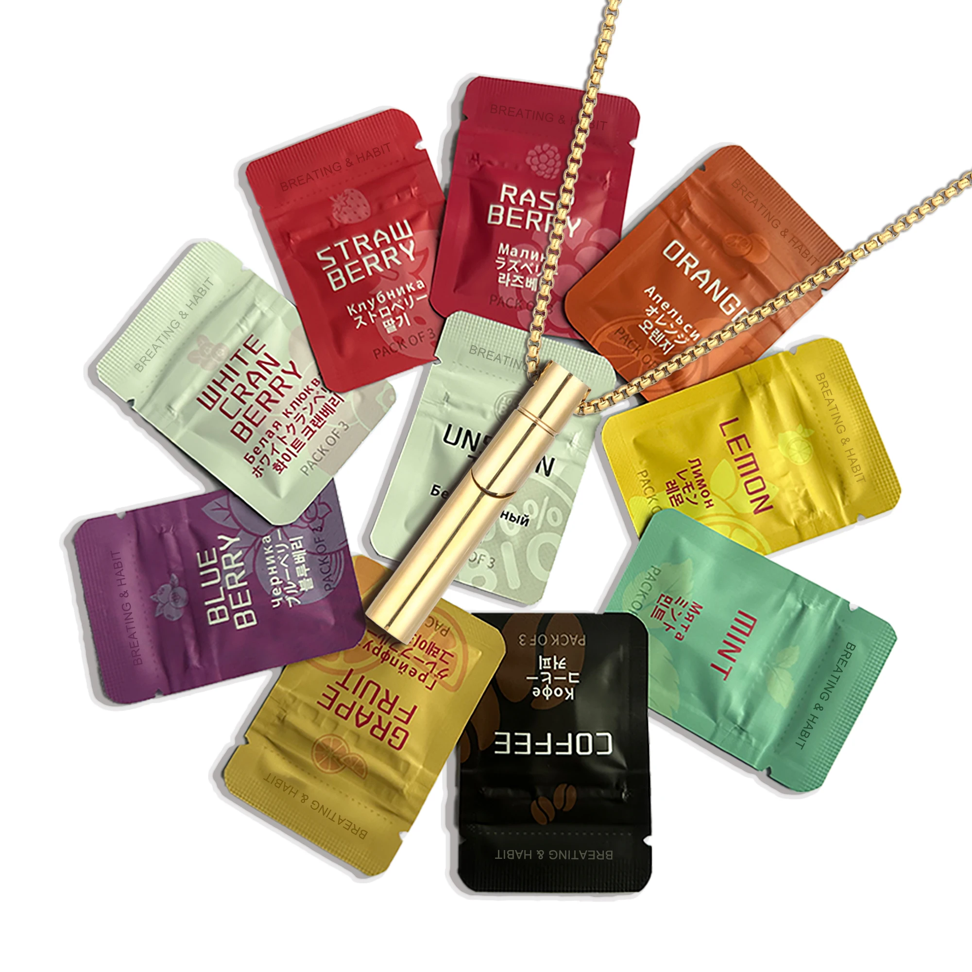 Anxiety Relief Essential Oil Pendant: Adjustable Cotton Design for ...