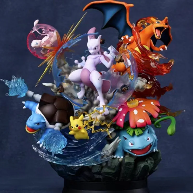 37cm-Pokemon-Pikachu-Bulbasaur-Charizard-Squirtle-Anime-Modell ...