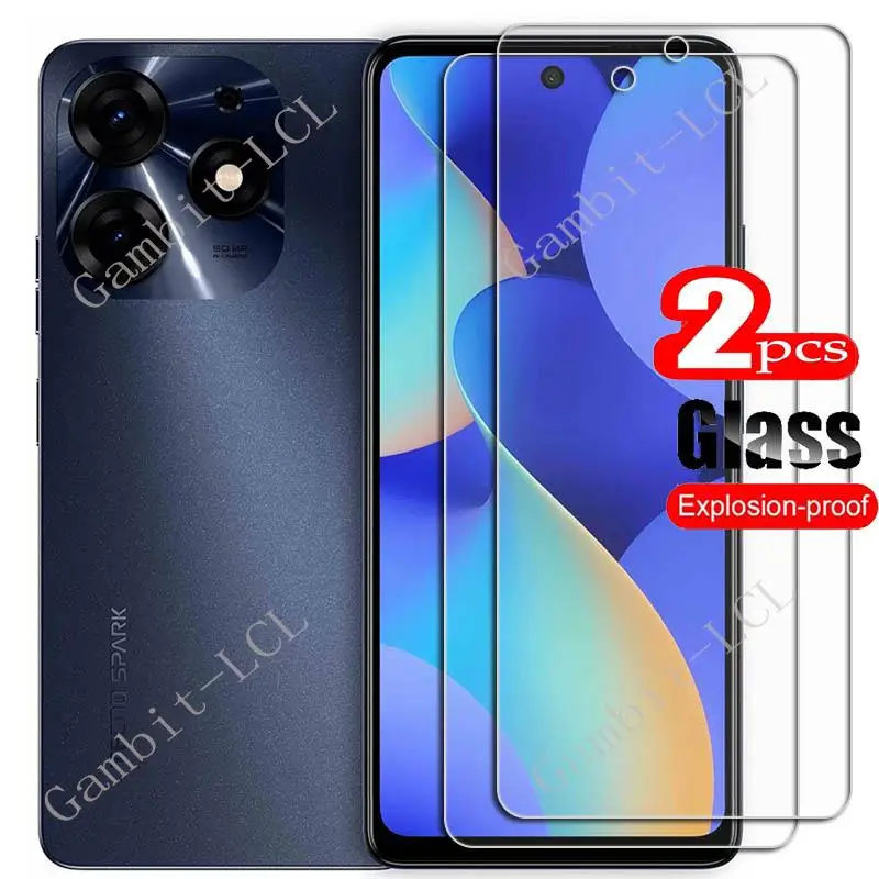 2PCS-FOR-Tecno-Spark-10-Pro-6-8-Tempered-Glass-Protective-ON-Spark10Pro ...