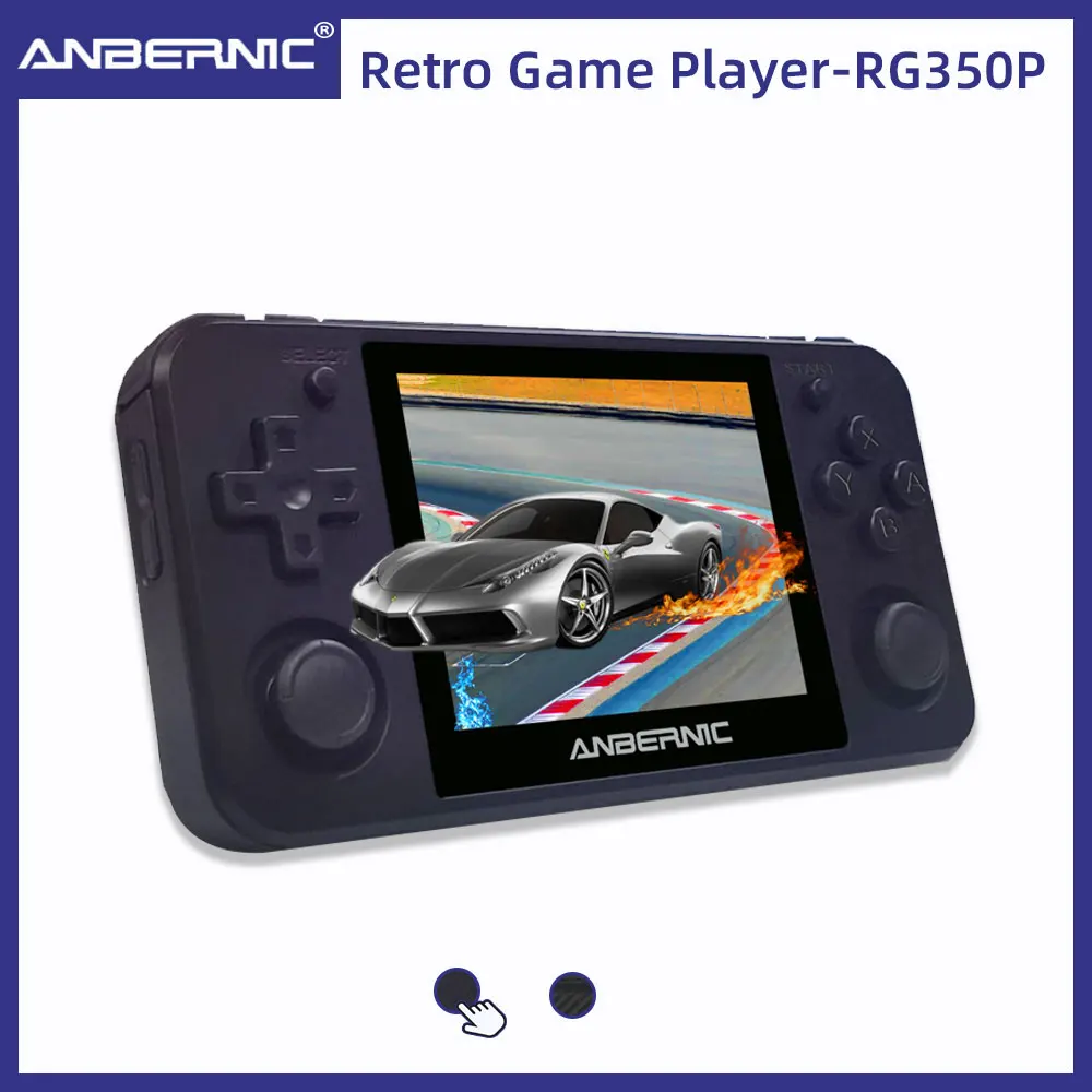 ANBERNIC RG350P Jogo Retro 64Bit Emulador Consolas De Jogos De Vídeo ...