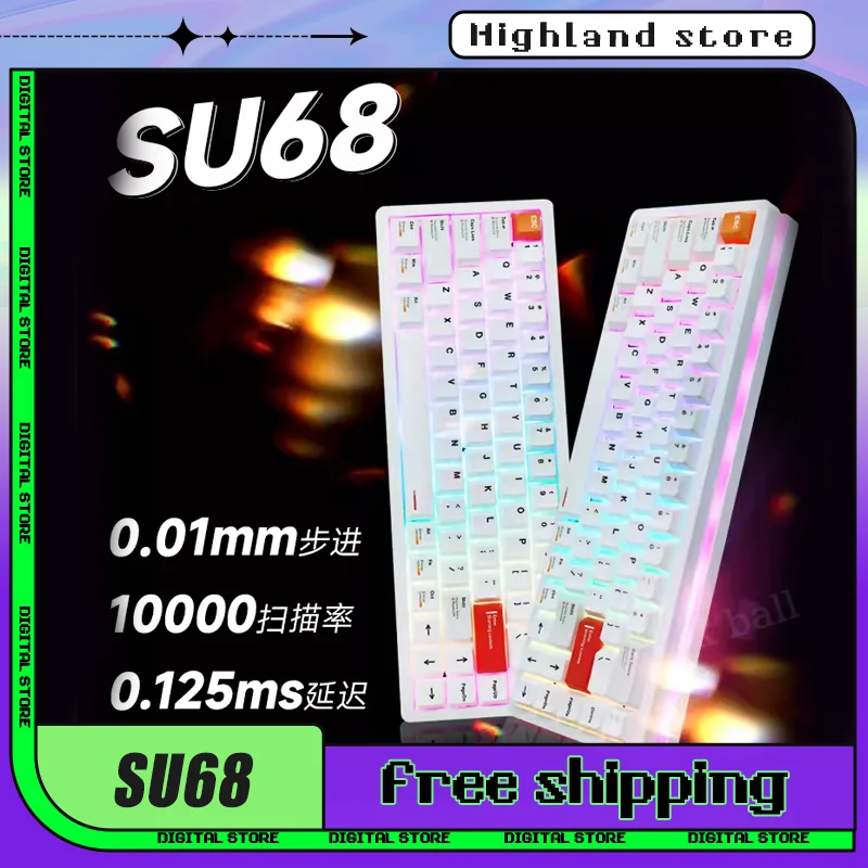 Everglide-Su68-Magnetic-Switch-Mechanica-Keyboard-Wired-Keyboard ...