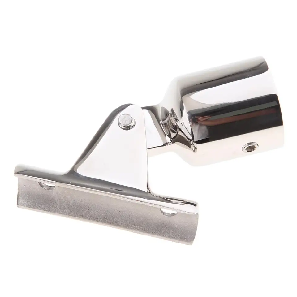316 Tubing 1 Inch 316 Stainless Steel Bimini Eye End Caps - Marine ...