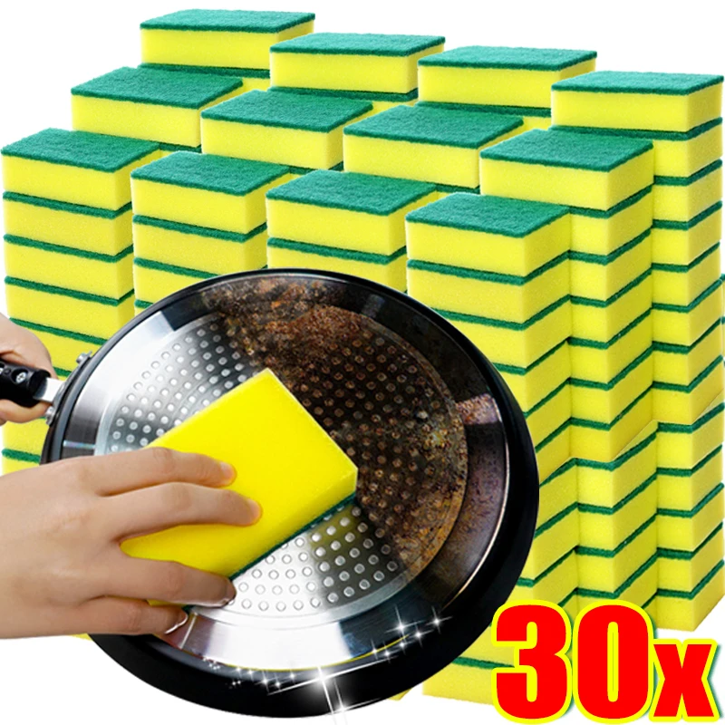 Highly-Absorbent-Cleaning-Sponges-Dish-washing-Magic-Clean-Pot-Rust ...