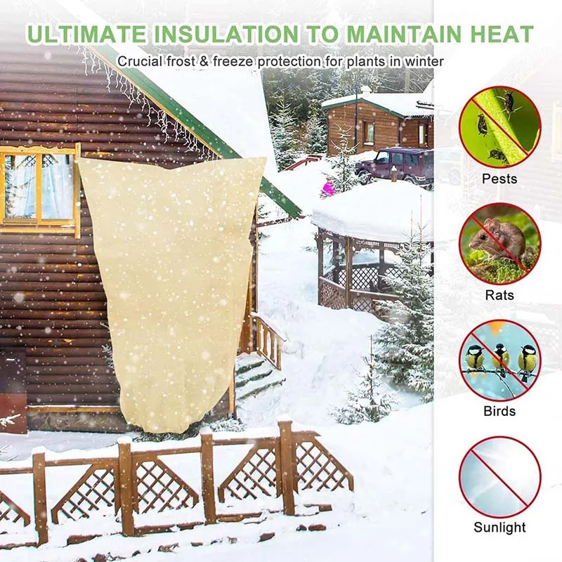 80x120cm Couvertures de Protection contre le gel pour l'hiver par temps ...