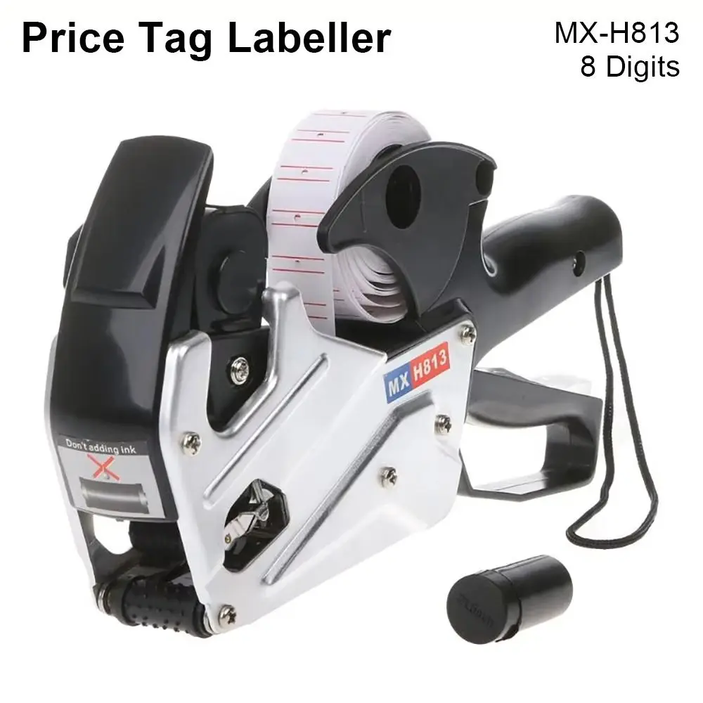 1Pcs Durable A-line Price Tag Labeller MX-H813 Label Paper Pricing Tag ...