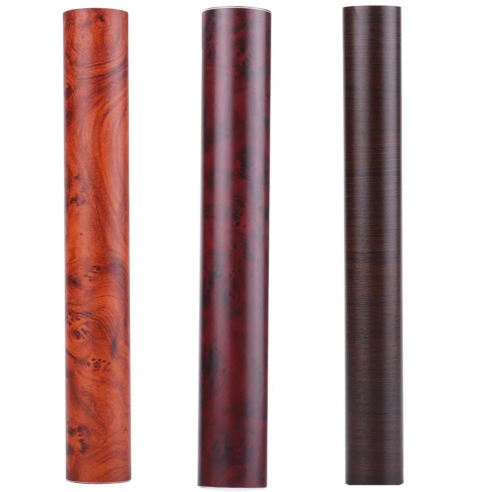 Self-Adhesive-Wood-Grain-Textured-Car-Interior-Film-Panel-Wrap-Stickers ...