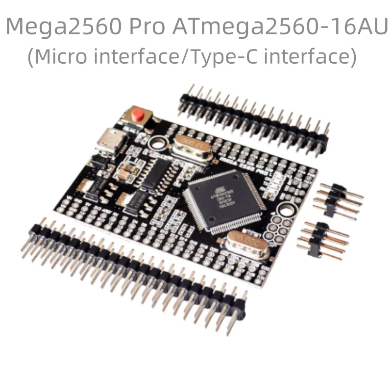 MEGA-2560-PRO-Micro-USB-Type-C-USB-Embed-CH340G-ATMEGA2560-16AU-with ...