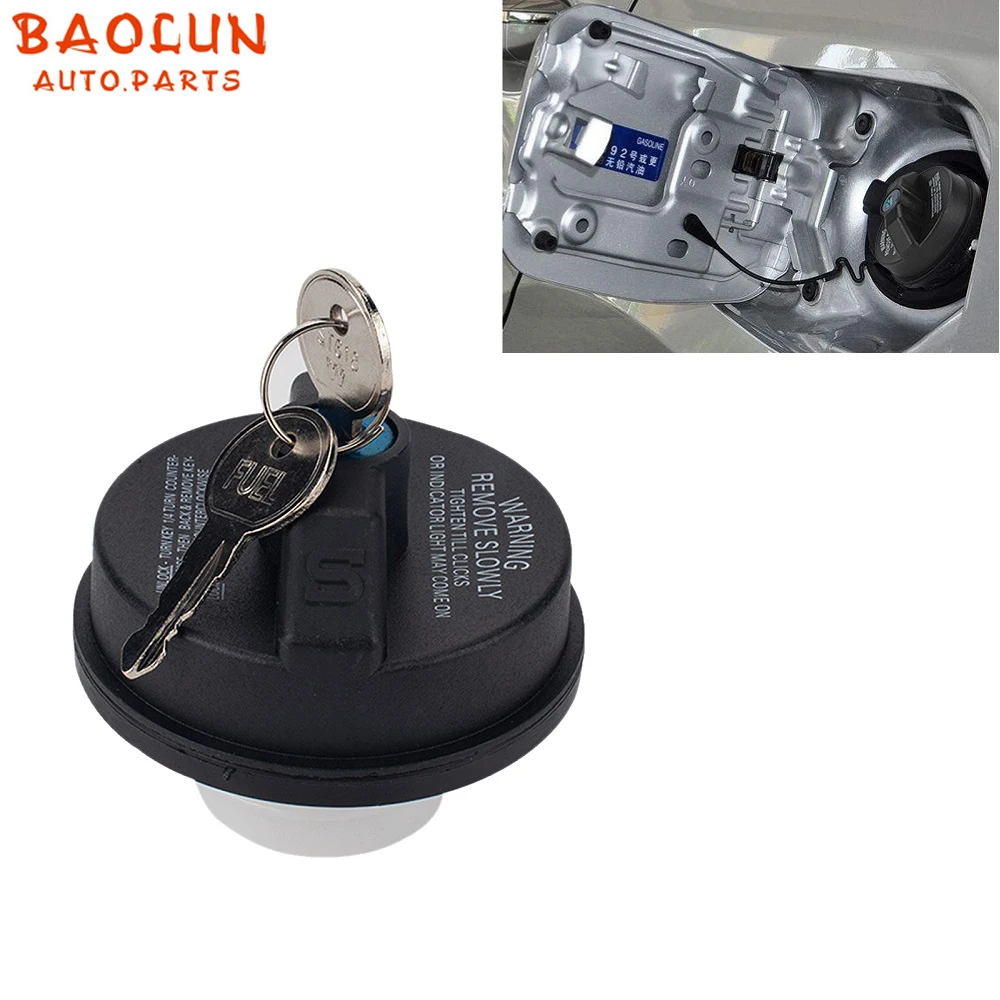 BAOLUN-Universal-Fuel-Cap-Tank-Cap-With-Keys-For-Toyota-Chevy-10504 ...