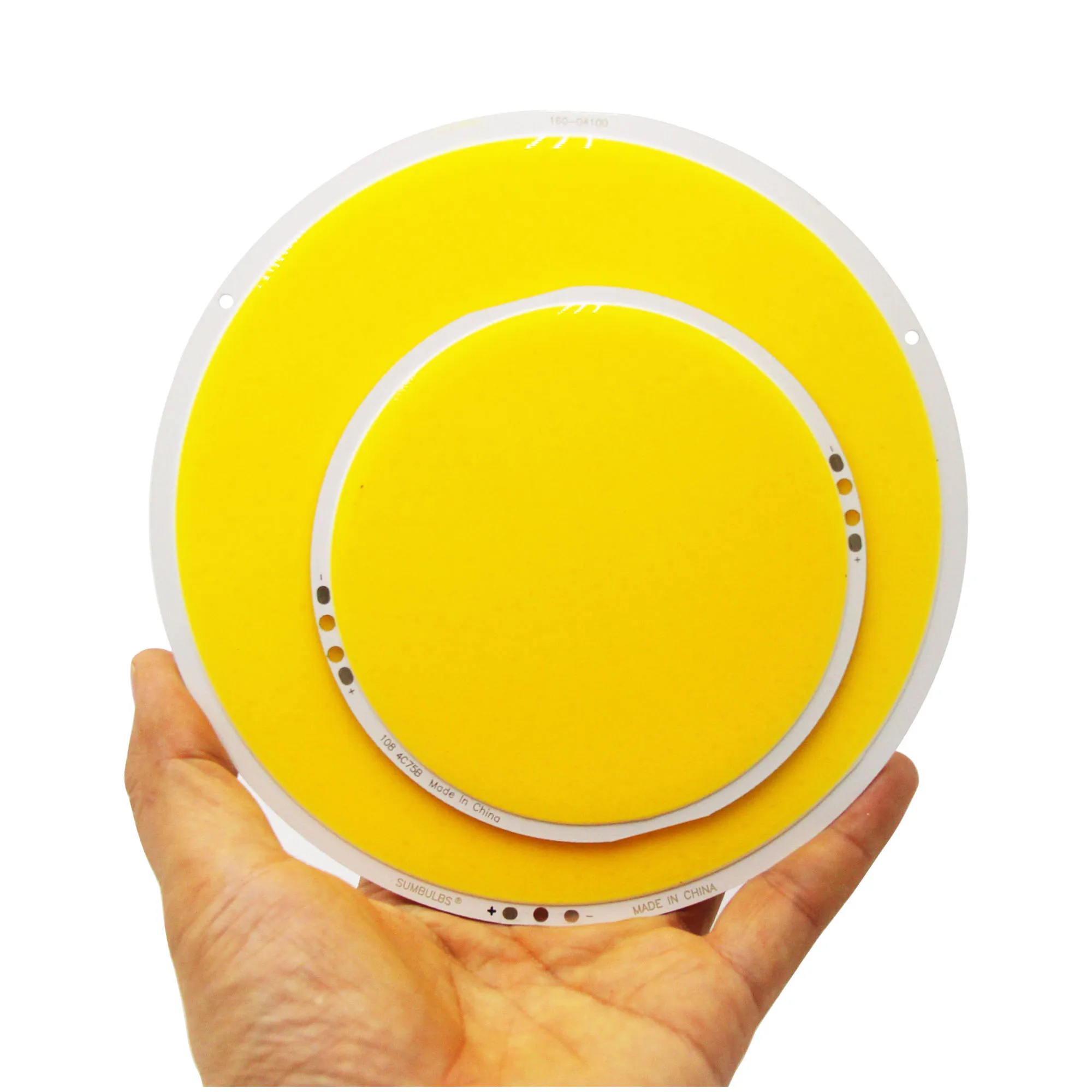 108mm 160mm 50w 200w Round Cob Led Light 12v Ultral Bright Sun Lamp ...