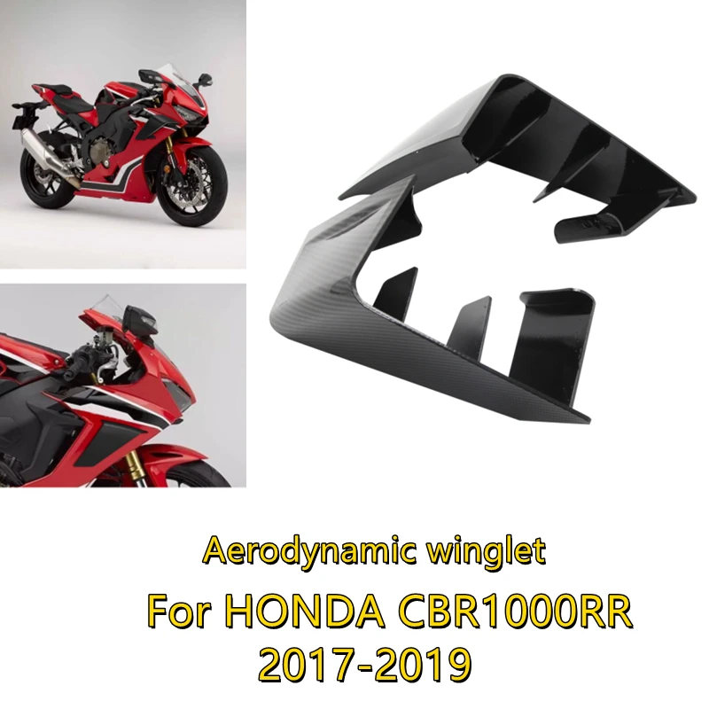 For-HONDA-CBR1000RR-CBR-1000-RR-2017-2018-2019-Motorcycle-Fairing-Parts-Fixed-Wing-Wind ...