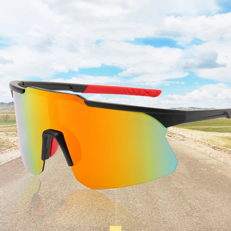 Fashion-Semi-Rimless-Sports-Sunglasses-For-Women-Trendy-One-Piece ...
