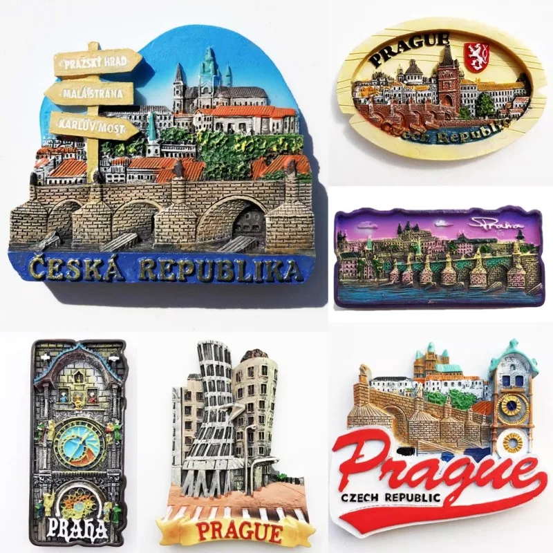 The-Czech-Republic-Fridge-Magnets-Prague-Travelling-Souvenirs-Home ...