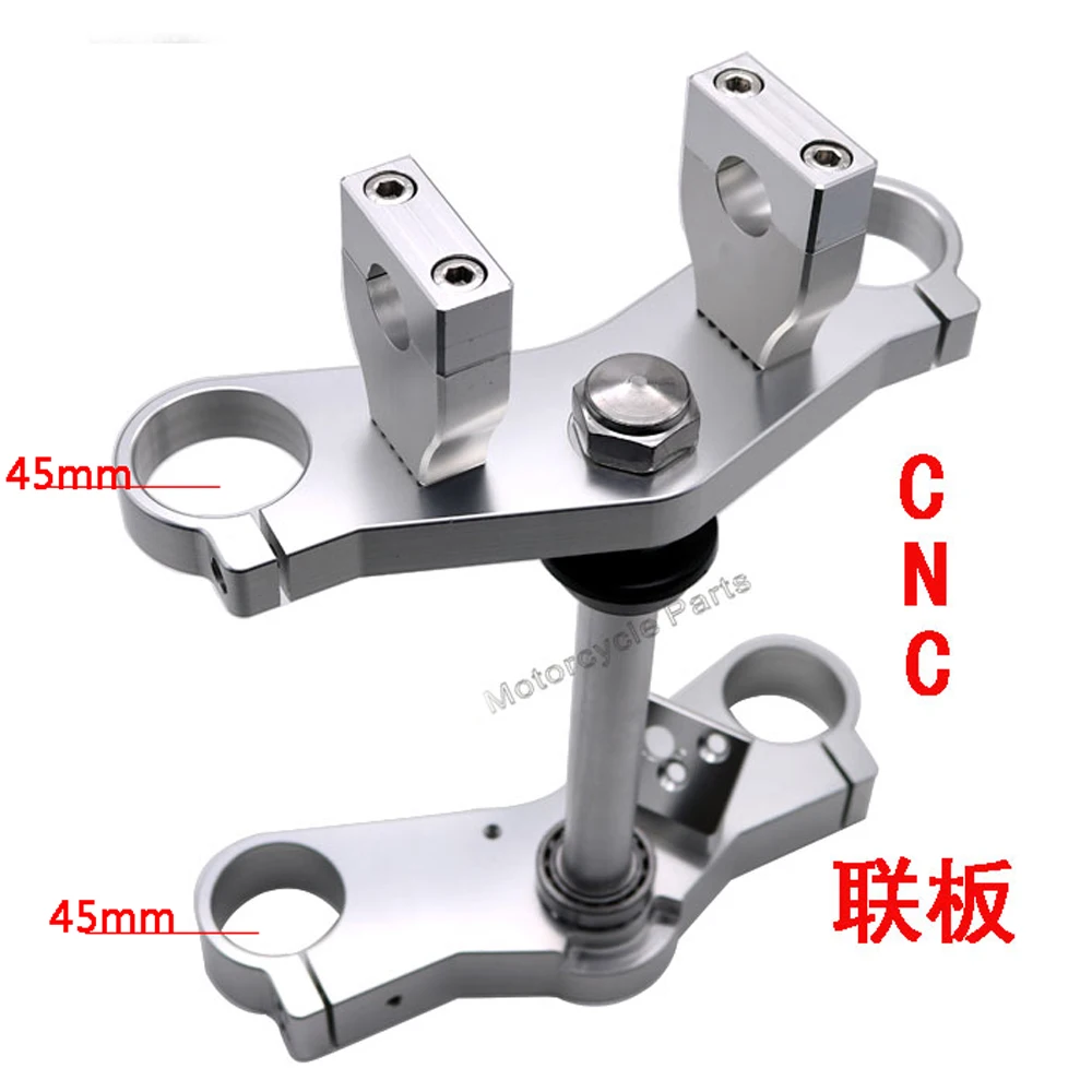 Motorcycle-Bar-Riser-45mm-45mm-205L-22mm-CNC-Handlebar-triple-Tree ...