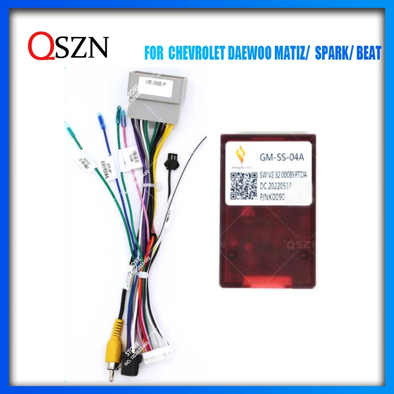 QSZN Car Radio Stereo Canbus Box For CHEVROLET Daewoo Matiz/ Spark ...