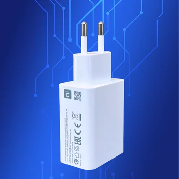 Original Xiaomi 18W Charger Fast Charge QC 3.0 EU Adapter For Redmi 12 ...