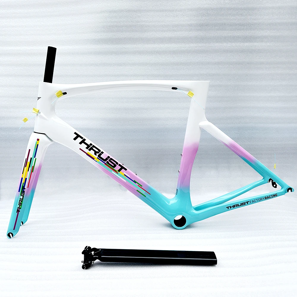 on-Sale-Thrust-Bicycle-Carbon-Road-Frame-Aero-Cyclocross-Roadbike ...