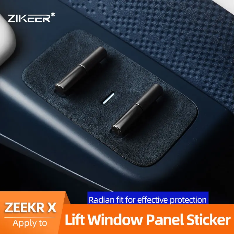Alcantara-Lift-Window-Panel-Sticker-Suitable-For-ZEEKR-X-Decorative ...