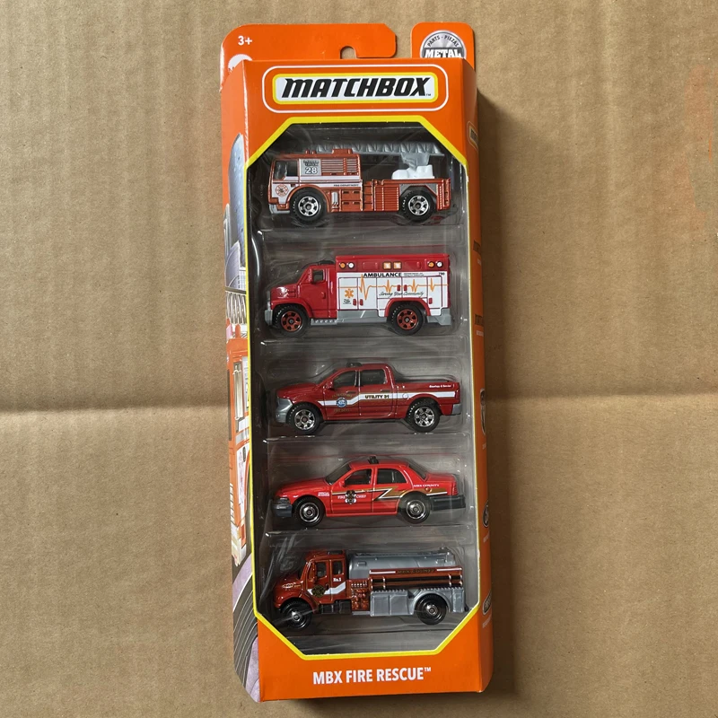 Matchbox Fire Trucks 5 Pack
