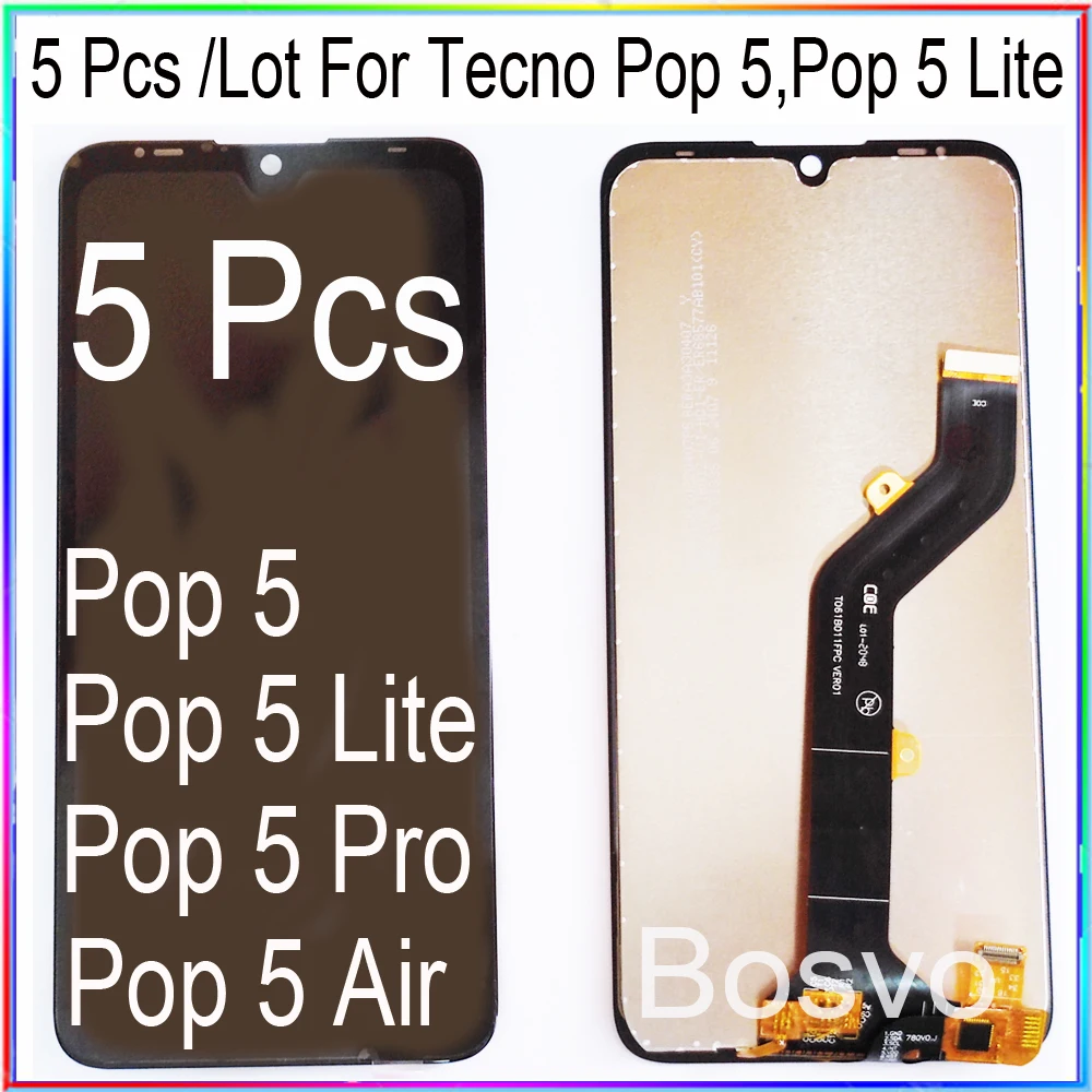 PANTALLA-T-CTIL-PARA-Tecno-POP-5-Lite-montaje-5-unidades-por-lote-venta ...