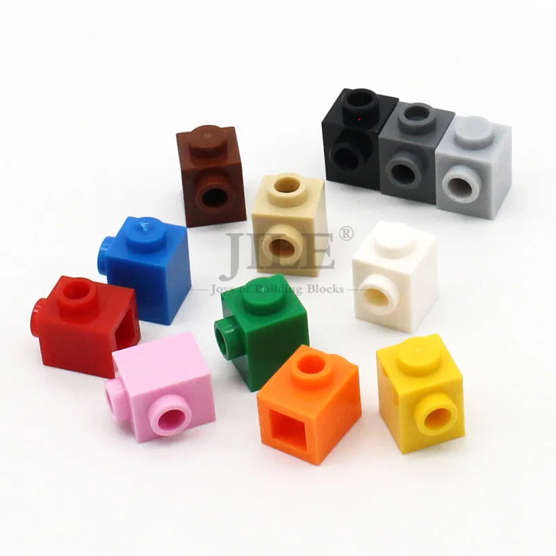 110pcs-Moc-Brick-Modified-1x1-with-Stud-on-Side-87087-DIY-Basics ...